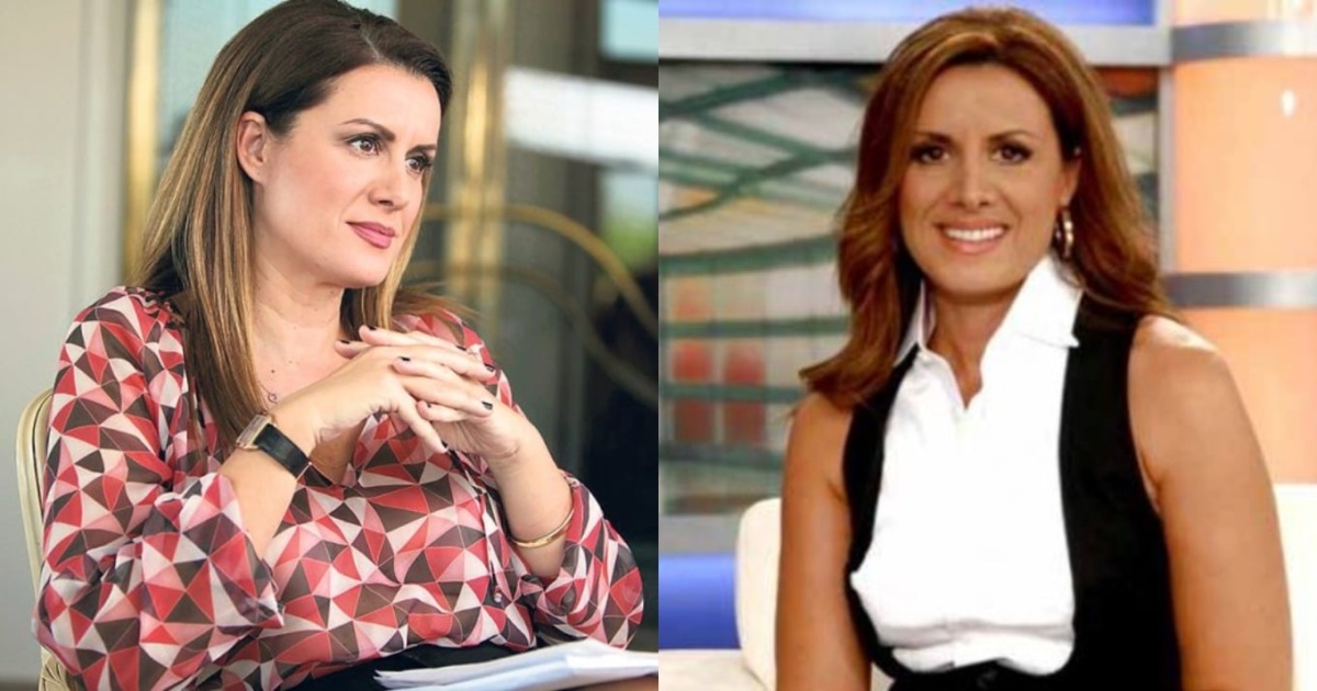 Αγνώριστη η Άννα Δρούζα: Η σπάνια δημόσια εμφάνιση της δημοσιογράφου ...