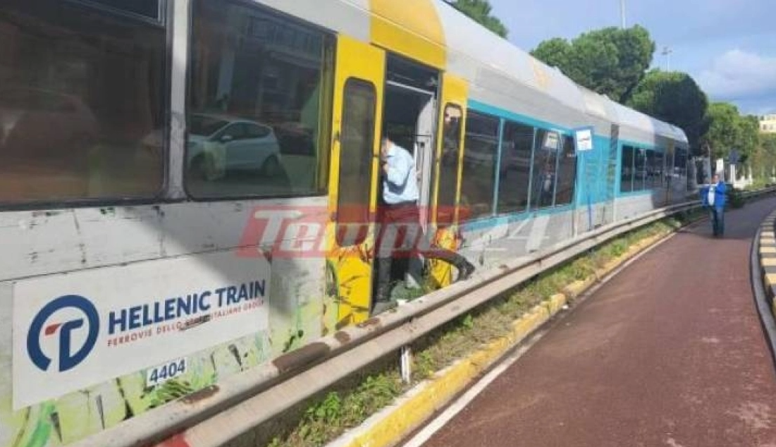 Εκτροχιάστηκε τρένο του προαστιακού στην Πάτρα με 72 άτομα - Η Ανακοίνωση της Hellenic Train ...